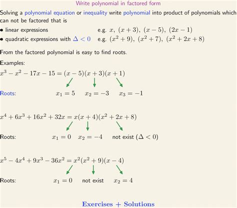 Polynomial Standard Form To Factored Form Calculator At Michael Stover Blog