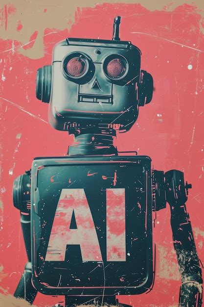 Premium Photo Robot With Ai A Picture Of A Cuttingedge Automaton