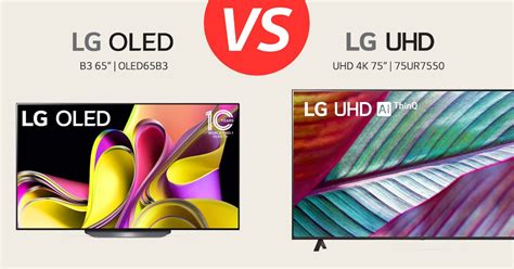 LG OLED Vs LG UHD K Smart TV