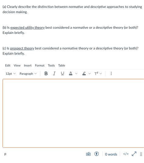 Solved A ﻿clearly Describe The Distinction Between