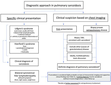 Algorithm For The Diagnostic Approach In Pulmonary Sarcoidosis Download Scientific Diagram