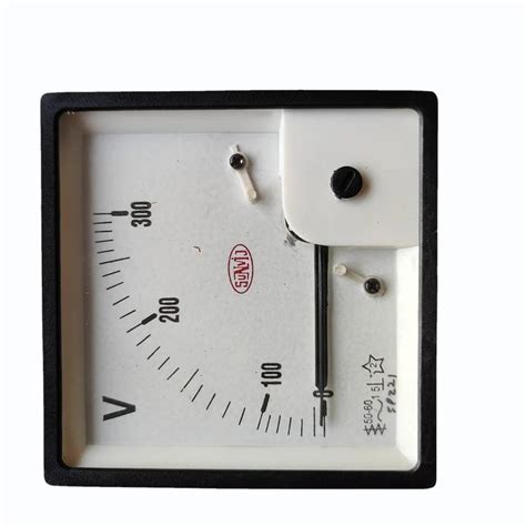 Power 1 Ph Analog Voltmeter Ac Voltage 0 To 600 Volt And 0 To 1000 Amp