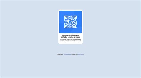 Frontend Mentor QR Code Landing Page Using HTML And CSS Coding Challenge Solution