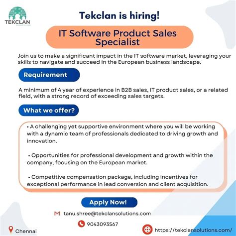 Tanushree C On Linkedin Softwareproductsaleshiring