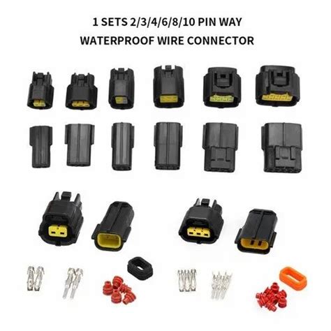 Iiib Male And Female Delphi Connector 1 To 12 Pin At ₹ 50piece In Chennai