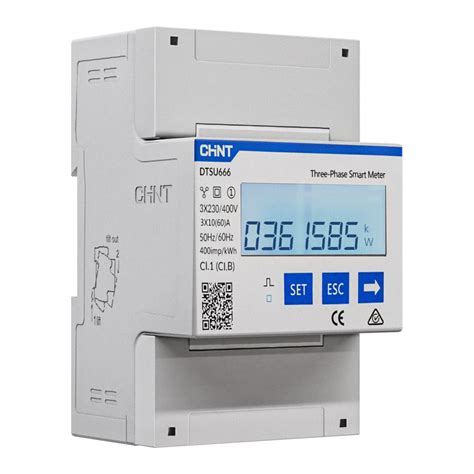 Chint Dtsu666 Three Phase Energy Meter Landport Energy