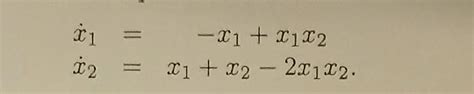 Solved Consider A Dynamic System Described By The Equations Chegg