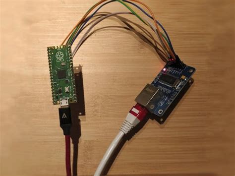 James Judd Adds Spi Ethernet Support To The Raspberry Pi Pico — And