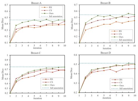 Attention Based Active Learning Framework For Segmentation Of Breast