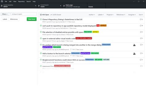 Ability To Submit And Interact With Github Issues Via Github Desktop