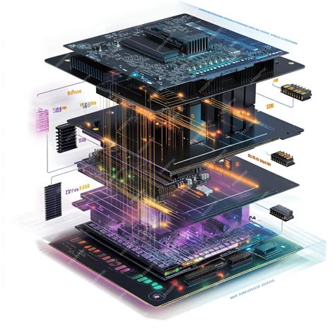 Diagram Showing Motherboard Architecture With Data Paths Between Cpu