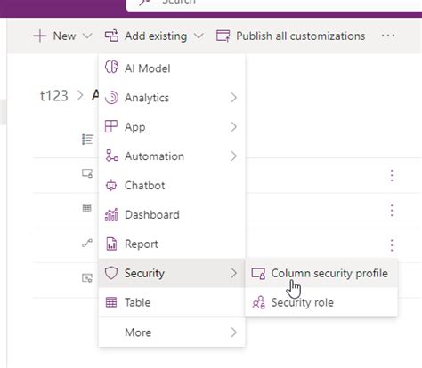 Overview Of Column Level Security In Dataverse Power Platform Universe