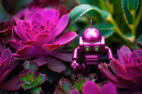 Images De Fleur Robot Téléchargement Gratuit Sur Freepik