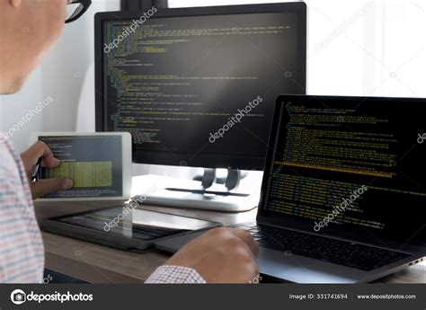 Programming Code Abstract Technology Background Developer Progra
