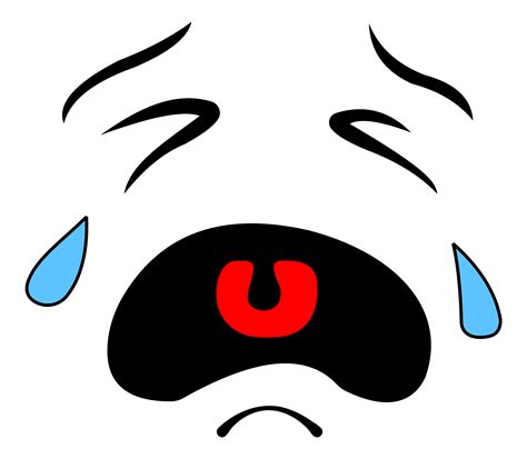 Download Crying Face Svg Freepngimg