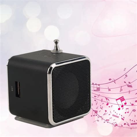 New Portable Micro TF USB Mini Speaker Music Player Portable FM Radio Stereo Mp3 Phone Laptop