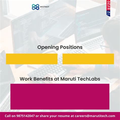 Maruti Techlabs On Linkedin We Are Hiring 🎉