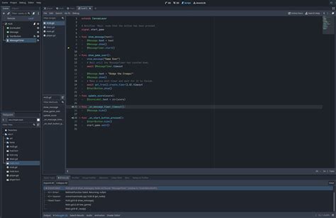 Godot Your First 2d Game Node Not Found Help Godot Forum
