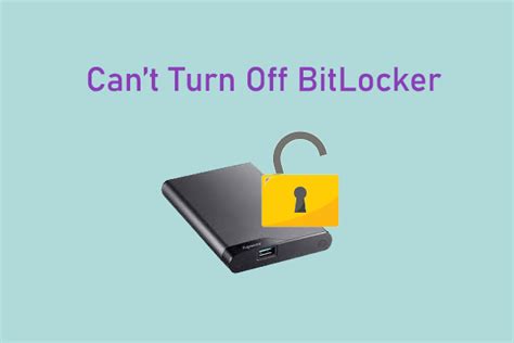 2 Instant Fixes For Can T Turn Off BitLocker On Windows 10 11