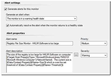 Monitor For File Size With Scom Using Script And Wmi Examples Kevin
