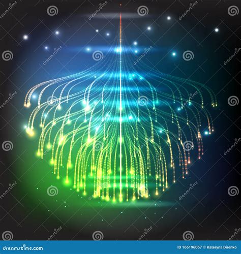 Data Sorting Abstract Vector Illustration Graphic Abstract Background Stock Vector