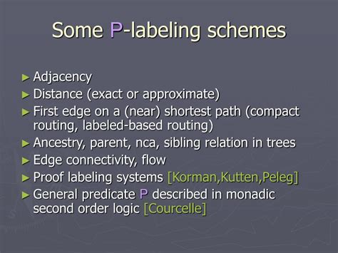 Ppt Distributed Data Structures A Survey On Informative Labeling
