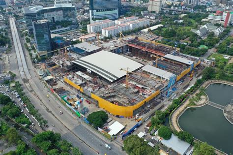 Construction Of Bangkoks New Queen Sirikit National Convention Center Qsncc On Course Despite