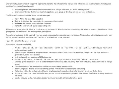 Quota Best Practices Dell Powerscale Onefs Best Practices Dell Technologies Info Hub