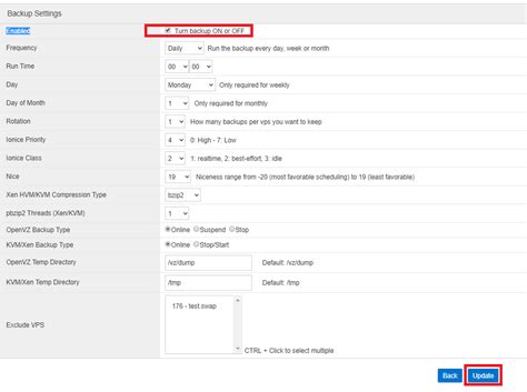 Auto Ftp Backup Configuration Solusvm Documentation
