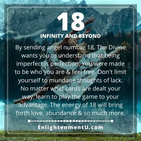 18 Angel Number Infinity And Beyond Seeing 18 Meaning
