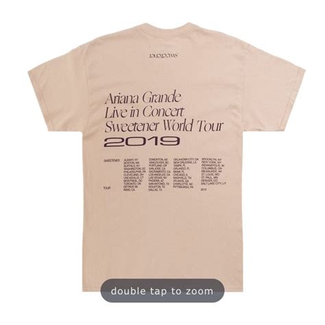 Ariana Grande Tops New Ariana Grande Sweetener Tour Merch Poshmark