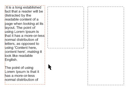 How To Link Text Frames So Text Will Flow CorelDRAW Graphics Suite X3 CorelDRAW X3 And