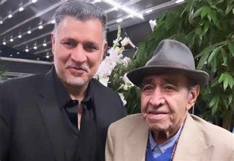 دیدار علی دایی با ایرج خواجه امیری طرفداری