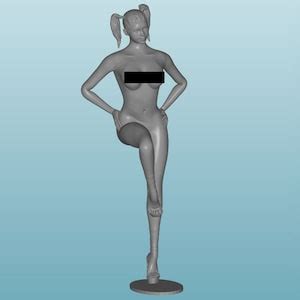 Scale Unpainted Resin Figure Naked Girl Woman In Etsy