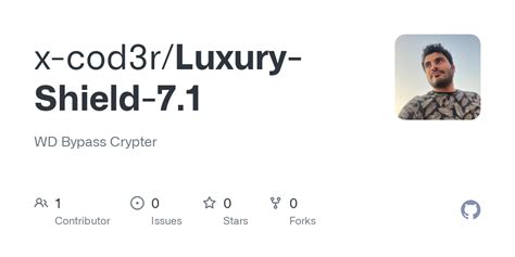 GitHub X Cod R Luxury Shield WD Bypass Crypter
