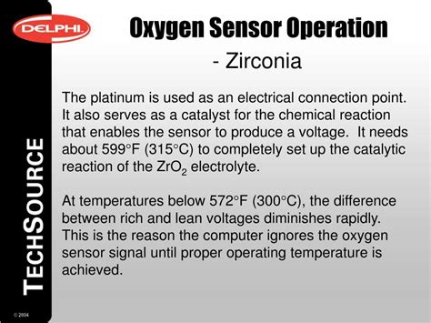 PPT Oxygen Sensors Operation Testing PowerPoint Presentation ID