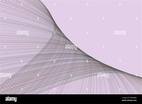 Artistic Line And Curve Background Pattern Abstract Vector Illustration