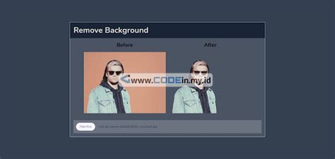 source code remove background dengan api photoroom laravel codein