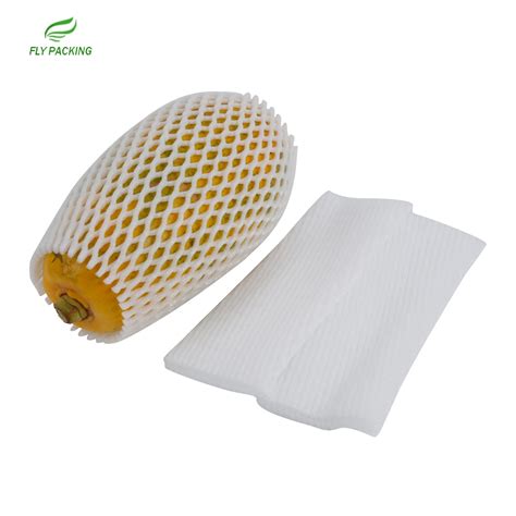Custom Epe Protective Fruits Packaging Foam Mesh Sleeves Netting China Colorful Fruit Foam