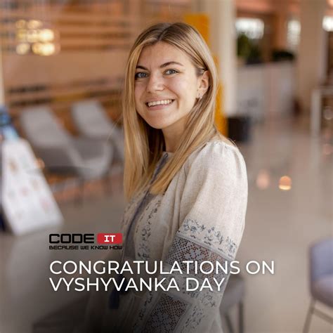 Codeit On Linkedin Today We Celebrate Vyshyvanka Day To Uplift Our