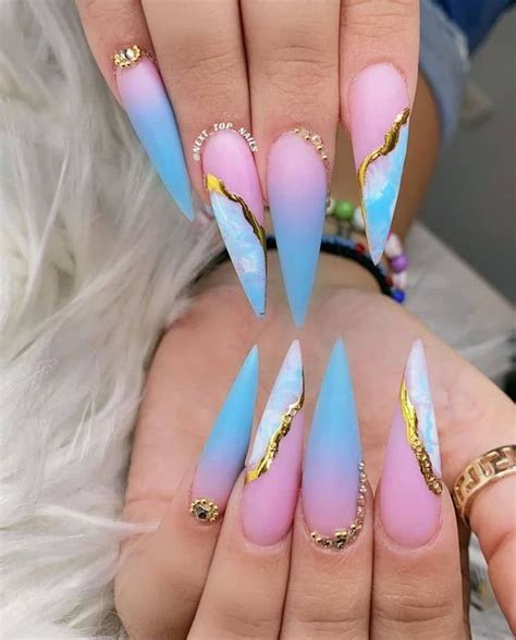 Long Stilleto Nails Design Try These 25 Nail Ideas Emerlyn Closet