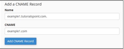 Cpanel Simple Zone Editor