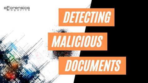 eforensics magazine and courses on linkedin detecting malicious documents yara tutorial