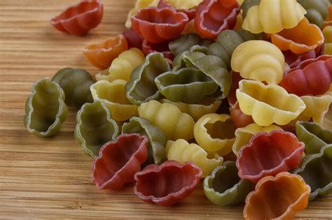 Premium Photo Various Color Macaroni Shells
