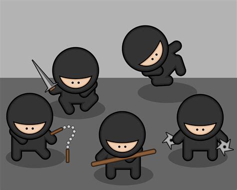 Ninjas Fighters Fighter · Free Vector Graphic On Pixabay