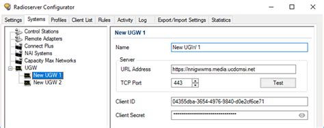 Setting Up Ugw Connection Smartptt Wiki