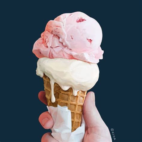 Xiha Xiha Nation • Instagram Photos And Videos Ice Cream Food Illustrations Everyday Art