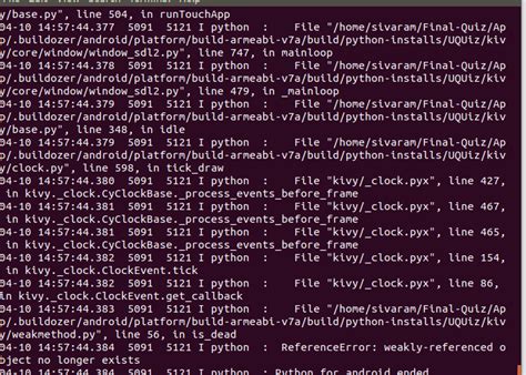 Python Kivy And Kivmob Reference Error Weekly Reference Error No Longer Exists Stack Overflow