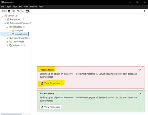 How To Back Up A Database In Pgadmin 4