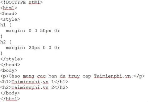Thuộc Tính Margin Trong Css Cấu Trúc Và Ví Dụ Minh Họa